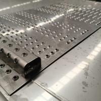 China Perforated Metal Plate 10x10mm Hexagonal Hole Pattern ISO9001 1960x500x140mm for sale