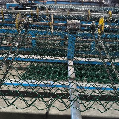 China Secure Property Varying Height Metal Mesh Fence Chain Link Design for sale