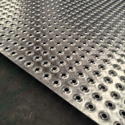 China Electrostatic Powder Spraying Perforated Metal Plate With Holes Hexagonal Hole Pattern for sale