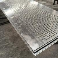 China Hexagonal Pattern Perforated Metal Plate 10x10mm Hole Custom Sizes for sale