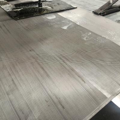 China Hexagonal Metal Perforated Plate 3000mm Length For Industrial And Architectural for sale