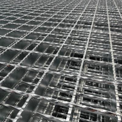 China Grelha de aço industrial com espessura de barra de rolamento de 4mm para aplicações padrão e pesadas personalizadas à venda