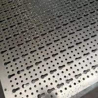 China Powder Coated Perforated Metal Cladding Panel 0.3-10mm Thickness for Architecture for sale