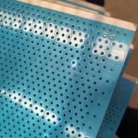 China Powder Coated Perforated Metal Cladding Panel 0.3-10mm Thickness for Architecture for sale