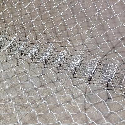 China Chain Link Fence Metal Mesh with High Tensile Strength and Stable Structure Ideal for Security and Industrial Filtration for sale