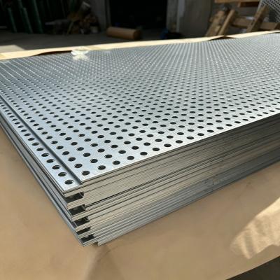China Multi Functional Perforated Metal Plate Designed for Ventilation Sound Insulation and Anti Slip Applications with Custom Hole Patterns for sale