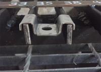 China Galvanized Steel Grating Clips - 30mm to 50mm Sizes with M8 Bolt System for Industrial Platforms for sale