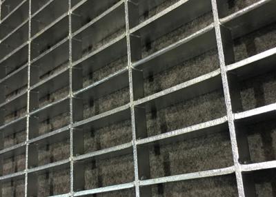 China Pressure Lock Galvanized  Industrial Steel Grating For Catwalks / Platform for sale