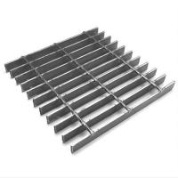 China Hot Dip Galvanized Steel Grating 25x5mm Bearing Bar 38.1mm Cross Bar Pitch for Industrial Platforms for sale