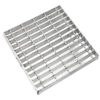 China Hot DIP Galvanized Steel Grating Platform 25x5mm Bearing Bar 30mm Pitch Heavy Duty Load Bearing for sale