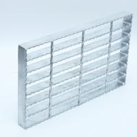 China Hot Dipped Galvanized Platform 6mm Serrated Steel Grating Welded Walkway for sale