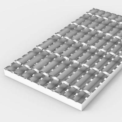 China 50mm Hot Dip Grating Serrated Galvanized Anti Slip Welding for sale