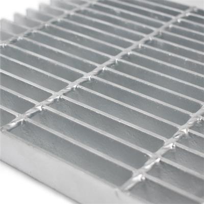 Chine 32*5mm Plain Industrial Steel Grating Walkway Platform Galvanized Metal à vendre