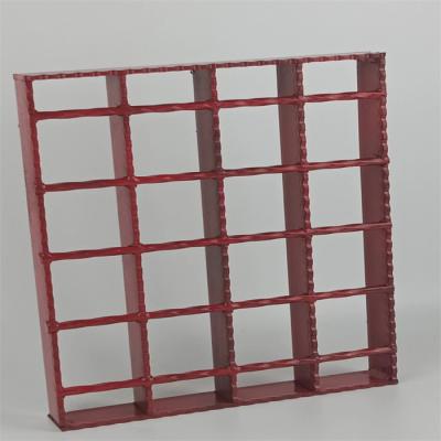 Chine Anti Corrosion Metal Driveway Drainage Grates Serrated Bearing Bar Steel Grid à vendre