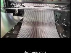 Metalen platen met een breedte van 1 m, gestempeld en gestreken voor industriële toepassingen