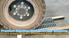 SS316 Stainless Steel Drainage Grates Premium Shower Solution
