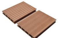 China Solid Hollow WPC Composite Decking Skidproof Plastic Floors for sale