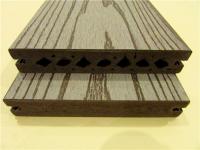 China Embossing Galling WPC Composite Decking Solid PVC Plastic Deckings for sale