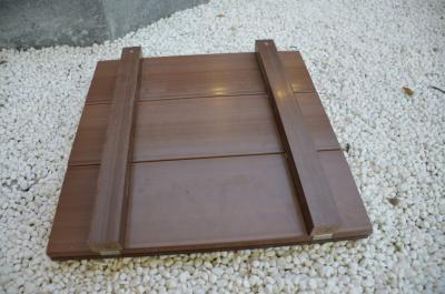 China Material compuesto reciclable del Decking del blanco 140mmx25m m del Decking del antiséptico WPC en venta