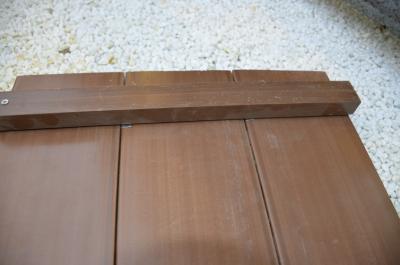 China Material compuesto reciclable del Decking del blanco 140mmx25m m del Decking del antiséptico WPC en venta