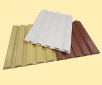 China Wood Plastic Composite Wpc Wall Cladding Four Grooves Mouldproof for sale