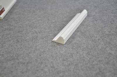 China 28mm X 17mm Base Cap Sheet PVC Trim Moulding For Interior Wall Customized for sale