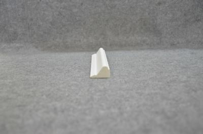 China 28mm X 17mm Base Cap Sheet PVC Trim Moulding For Interior Wall Customized for sale