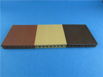 China Luxury Engineered WPC Decking Vinyl WPC Floor Deckings Composite Decks for sale