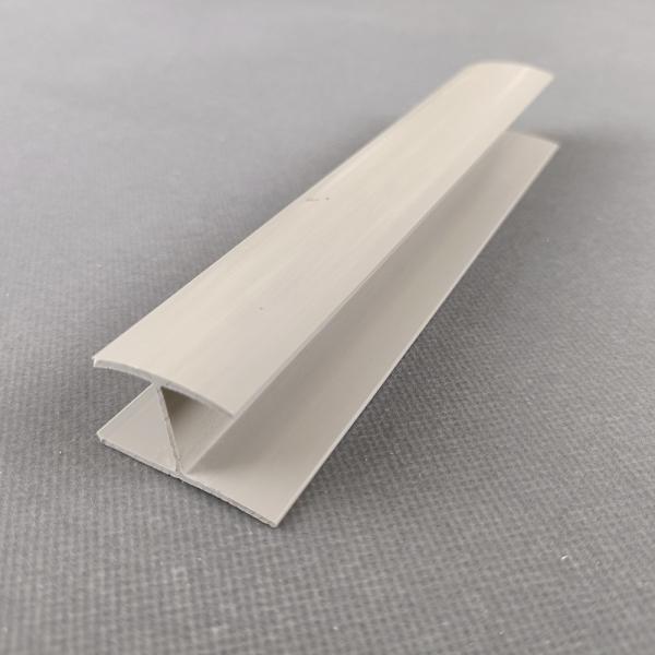 Vinyl Pvc Connetive Moulding White Black Grey Slatwall Panel Decorative