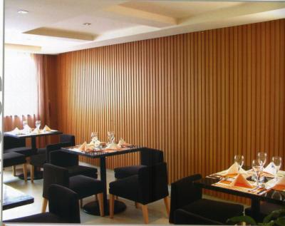 China Wood plastic composite bathroom wall cladding sheets , decoration plastic cladding for ceilings for sale