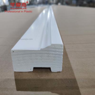 China Smooth Shaping Easily PVC Door Jamb For Home Interior for sale