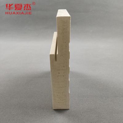 중국 실내 / 실외 사용을 위한 직사각형 모양 스크루 고정된 WPC 도어 프레임 판매용