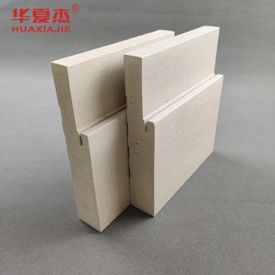 중국 실내 / 실외 사용을 위한 직사각형 모양 스크루 고정된 WPC 도어 프레임 판매용