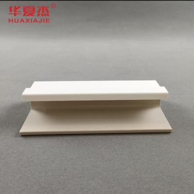 China Home Decoration WPC Door Jamb Screw Fixed Installation wpc white cape j-channel for sale
