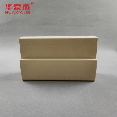 China 4.22kg/M Weight WPC Door Frame Wood Plastic Composite WPC Door Jamb for sale