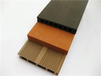 중국 단단한 구렁 WPC 합성 Decking Skidproof 플라스틱 지면 판매용