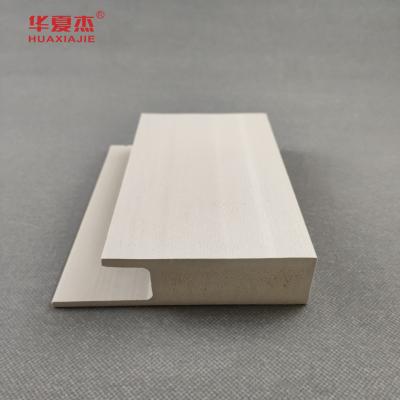 China Flat Casing WPC Door Frame WPC Waterproof Moulding Decorative Material for sale