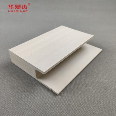 China Flat Casing WPC Door Frame WPC Waterproof Moulding Decorative Material for sale