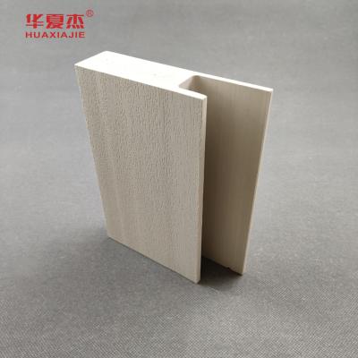 China Flat Casing WPC Door Frame WPC Waterproof Moulding Decorative Material for sale