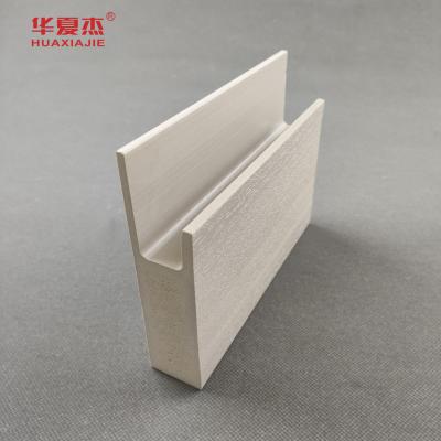 China Flat Casing WPC Door Frame WPC Waterproof Moulding Decorative Material for sale