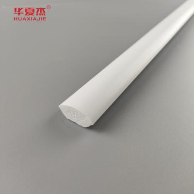 China Waterproof 5/8 X 5/8 Quarter Round Interior Pvc Trim Boards High Quality Moulding for sale