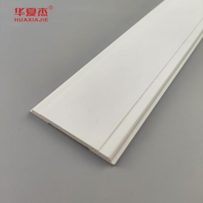 China Good Price Pvc Mull Strip 2-1/2  Wpc Moulding White Smooth Pvc Mull Mouldings Home Office Decoration for sale