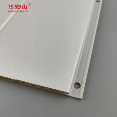 China Laminated Wpc Wall Panel Fluted Durable Wpc Panels Modern Design Wpc Boards Install Easily for sale