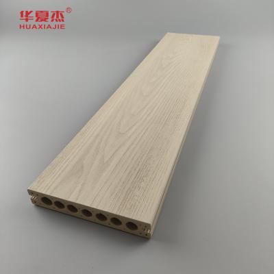 中国 工場直販 wpcデッキタイル セダー色デザイン wpc防水耐久デッキ屋外 販売のため