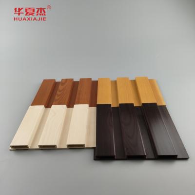 China Absorção forte do revestimento da parede do fundo WPC da sala de jantar 20 anos de garantia à venda