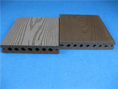 China Decking composto Anti-UV/resistente à corrosão de WPC ao corredor da terra comum da decoração à venda