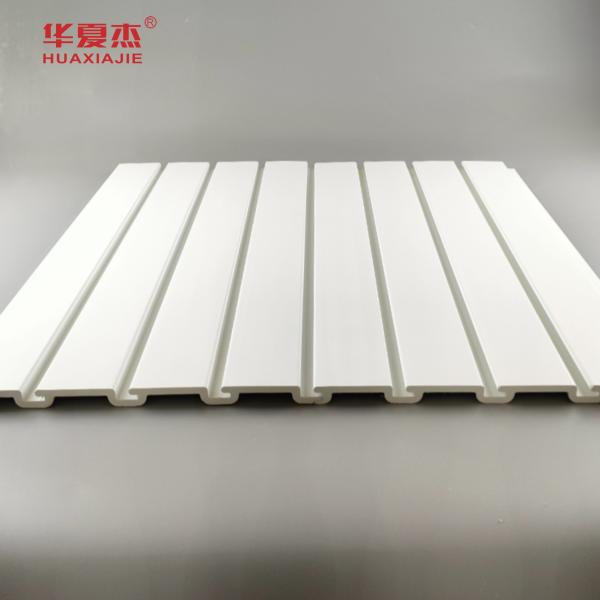 High Quality PVC Slatwall  PVC Garage Panel Wall Frame Waterproof For Decoration
