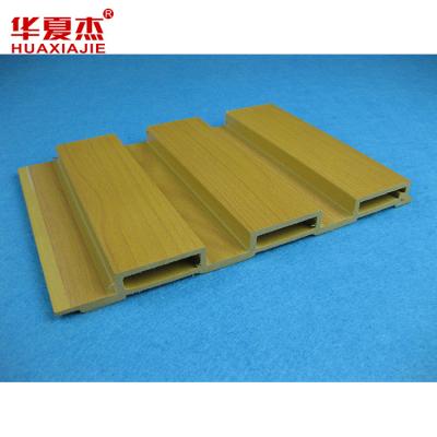 China Revestimiento especificado reciclable de la pared del color WPC y los paneles de techo decorativos en venta