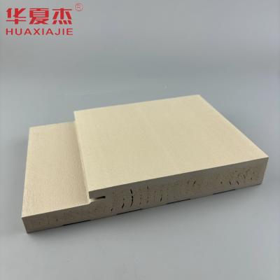 China 4.22kg/m WPC Door Jamb In Wood Grain Design For Durable Door Frames for sale