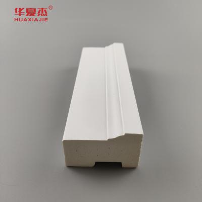 Cina 12 piedi di lunghezza PVC Trim Board con finitura di superficie di grano di legno e resistenza ai raggi UV in vendita
